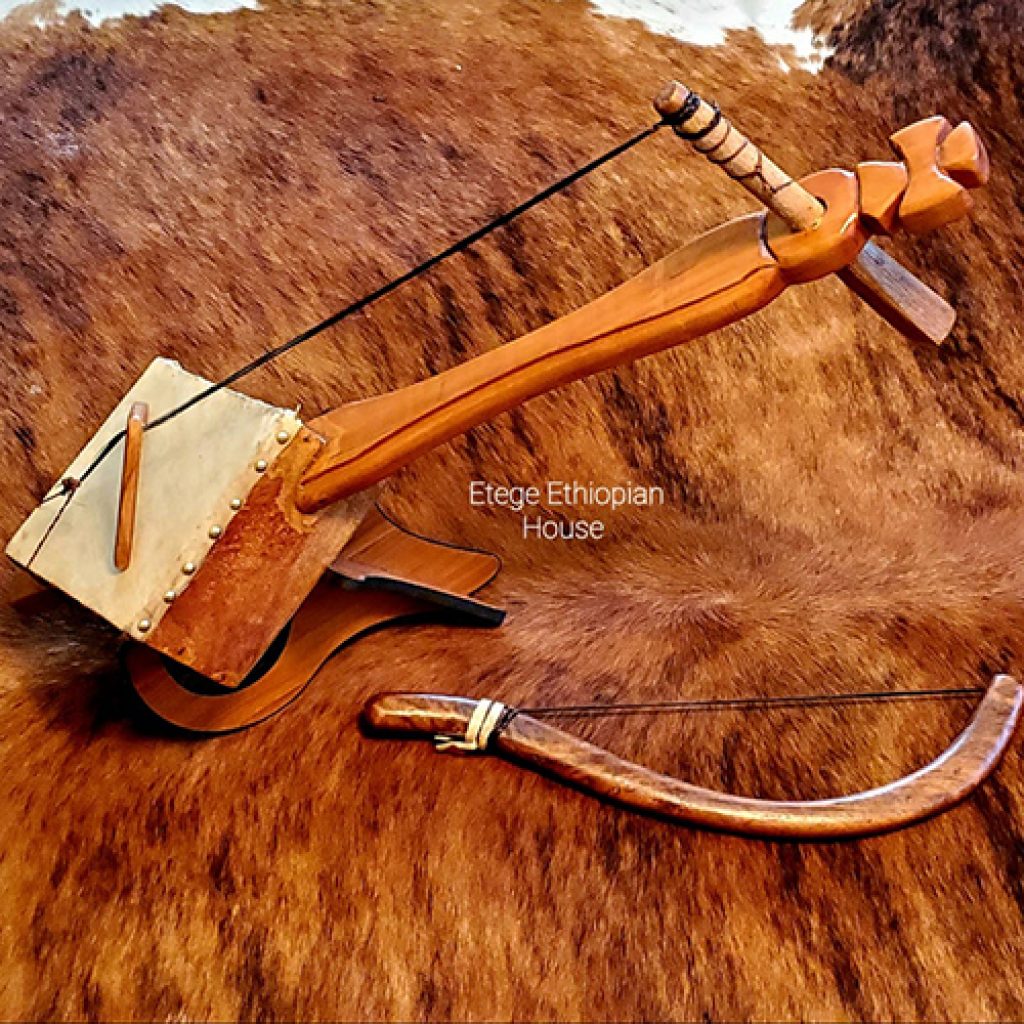 Masinko- Hand Made Ethiopian string Instrument with Foldable Portable ...