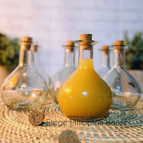 Ethiopian Honey Wine Glass with Customized Corks - The Habesha Web